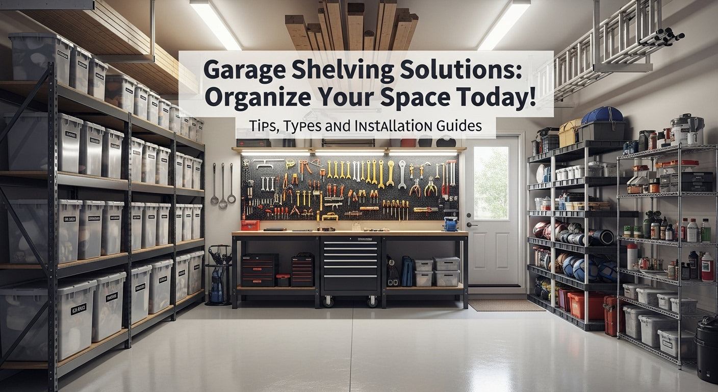 Garage Shelving Solutions: Organize Your Garage Effectively – Joey Brackets